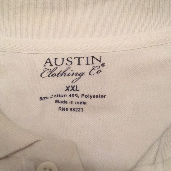 Austin Clothing Co. | Shirts | Austin Clothing Co White Tshirt | Poshmark